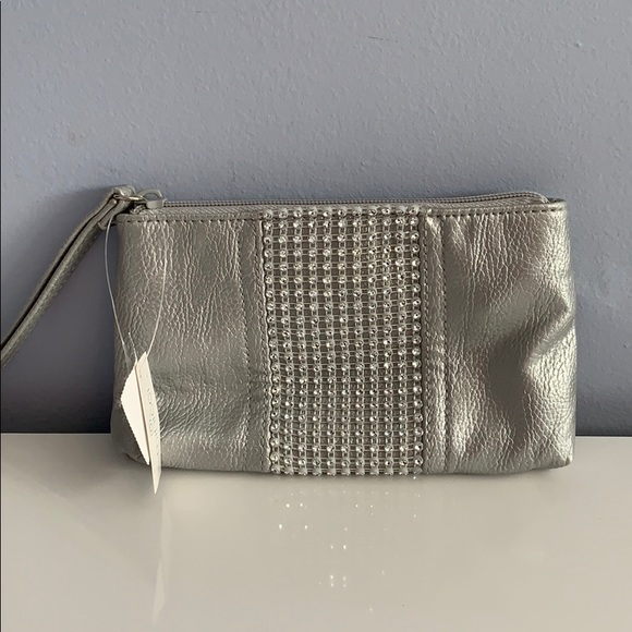 Minicci | Bags | Small Silver Clutch | Poshmark